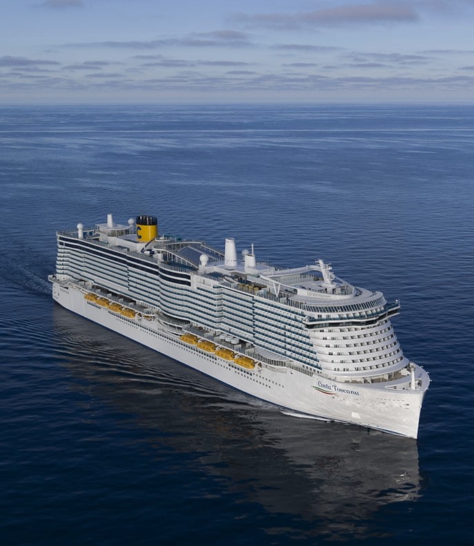 Our cruise ships: webcams and ship plans | Costa Cruises